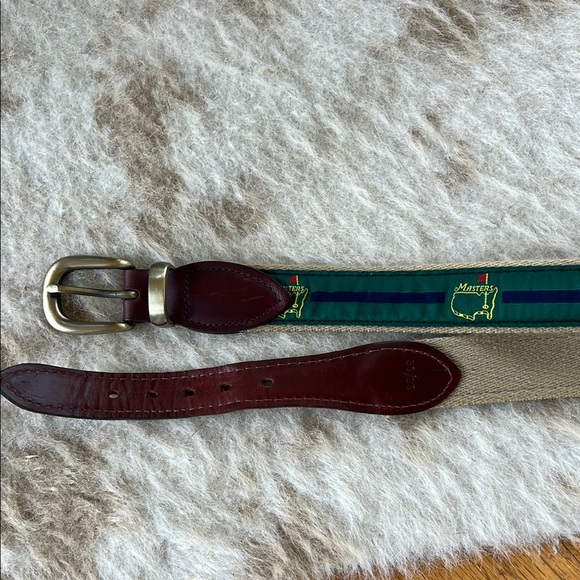 Masters | Accessories | Mens Masters Green And Brown Belt | Poshmark